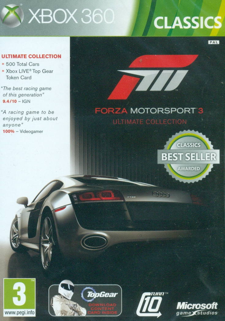 Forza Motorsport 3 (Ultimate Collection) (Classics) for Xbox360