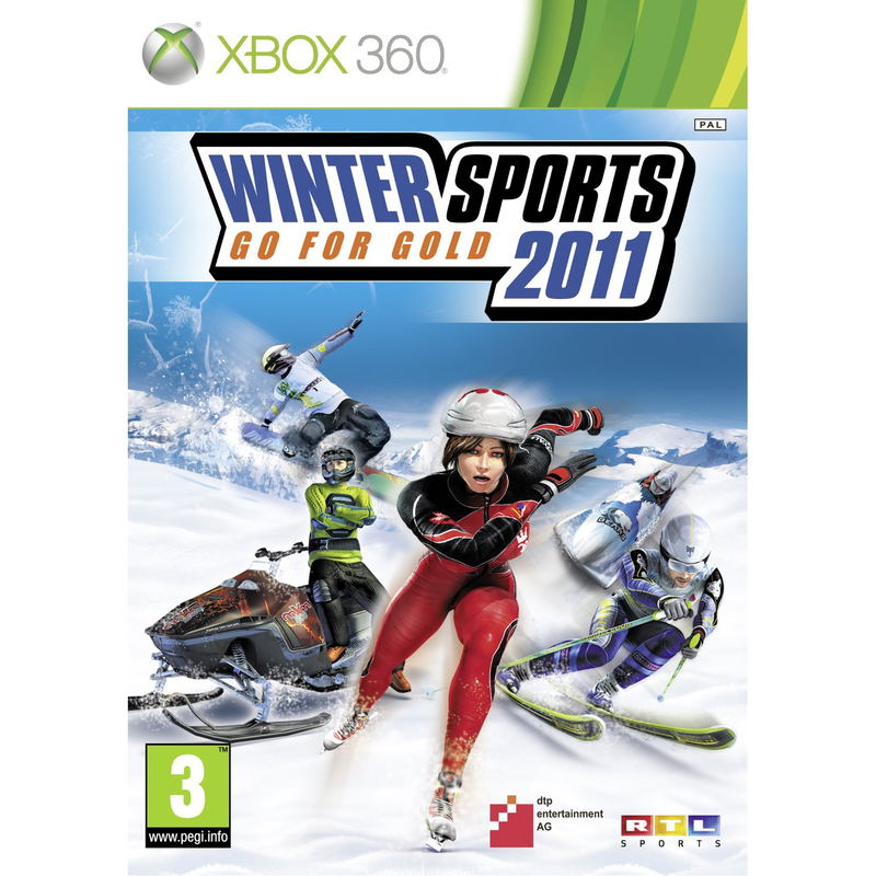 Winter Sports 2011 Go For Gold 为了 Xbox360