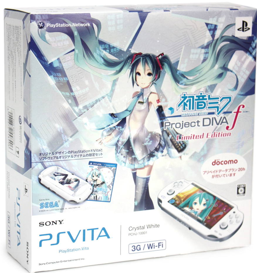 PSVita PlayStation Vita - 3G/Wi-Fi Model [Hatsune Miku Limited Edition]