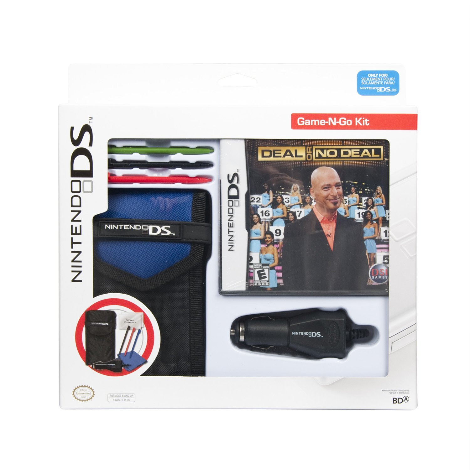 Power-A Game-N-Go Kit: Deal No Deal (Black) for Nintendo DS
