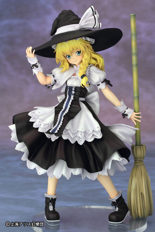 Touhou Project 1/8 Scale Pre-Painted PVC Figure: Marisa Kirisame ...