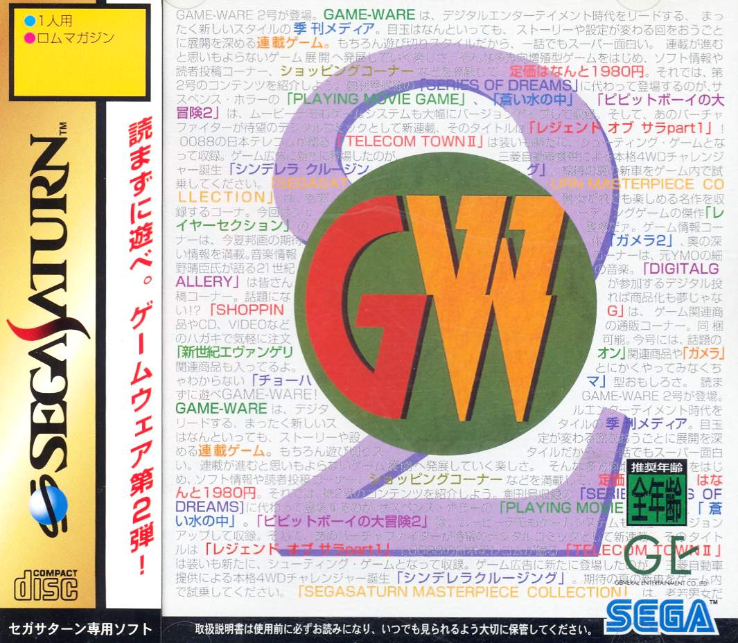Game-Ware Vol. 2 for Sega Saturn