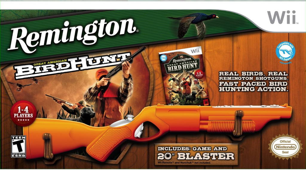 Remington Great American Bird Hunt (w/ Rifle) for Nintendo Wii