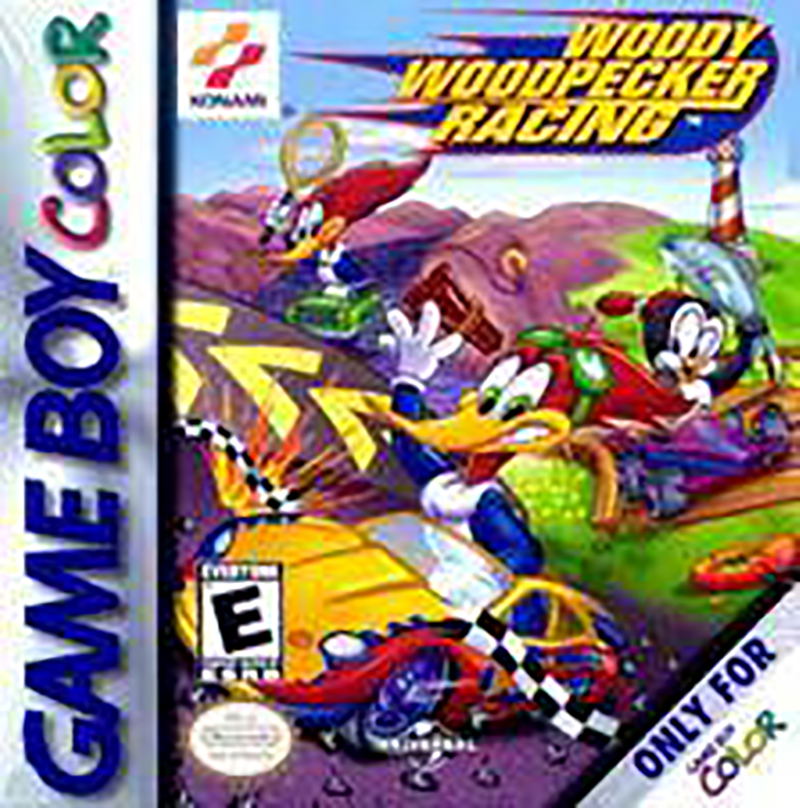 Woody Woodpecker Racing for Game Boy Color