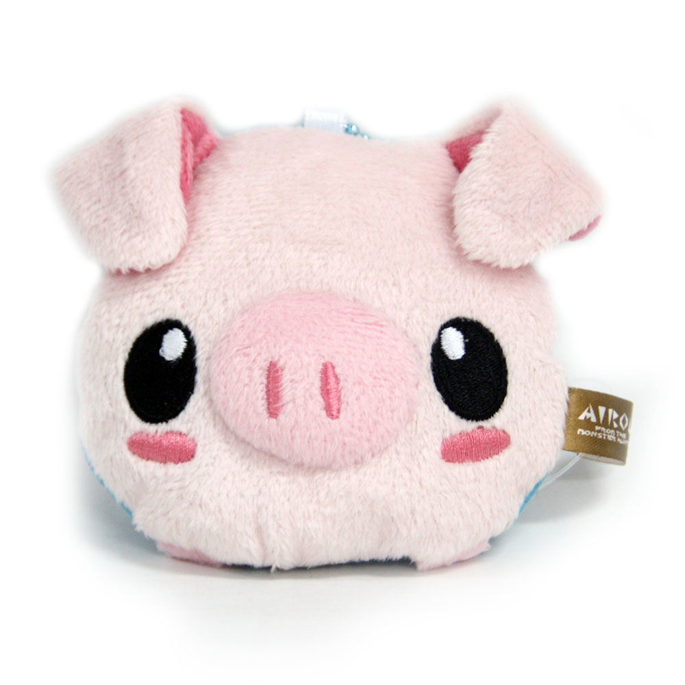 Monster Hunter Airou Plush Face Mascot: Poogie