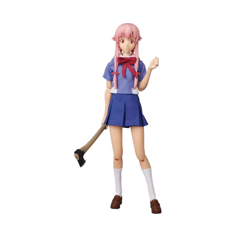 Real Action Heroes Future Diary Pre-Painted PVC Figure: Gasai Yuno