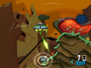 Worms: A Space Oddity for Nintendo Wii