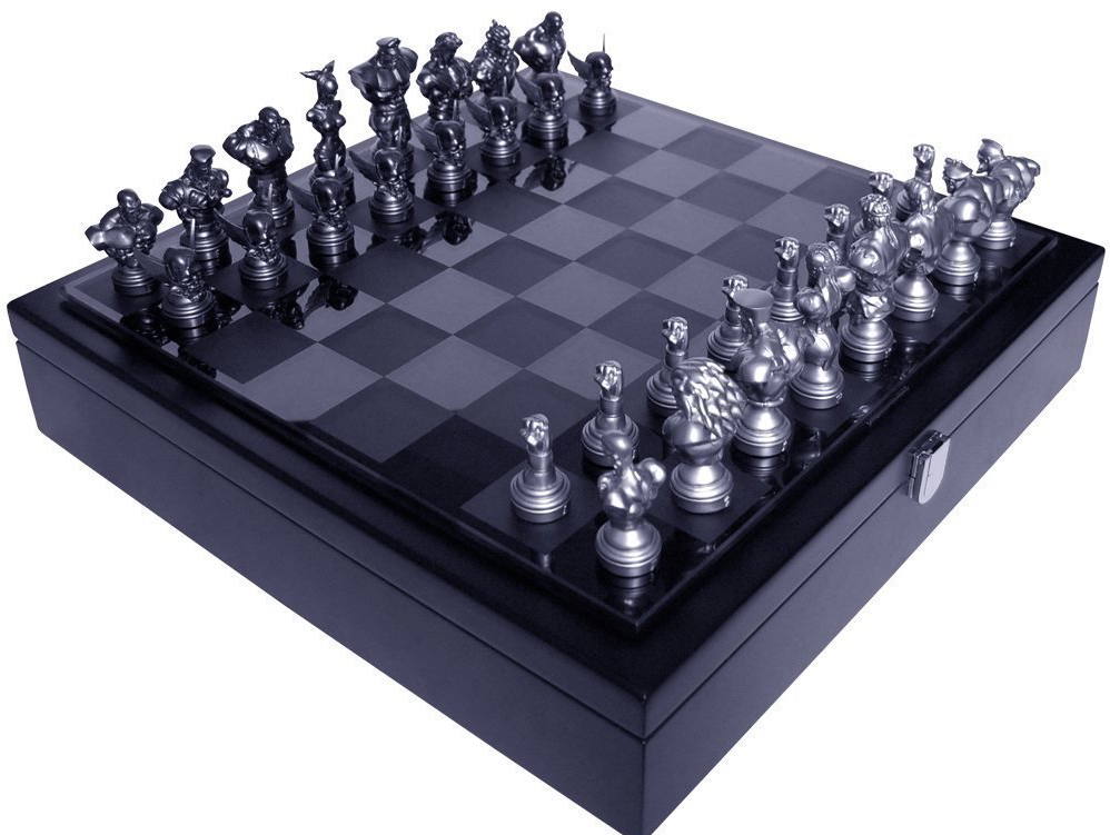 Street Fighter 25th Anniversary Chess Set