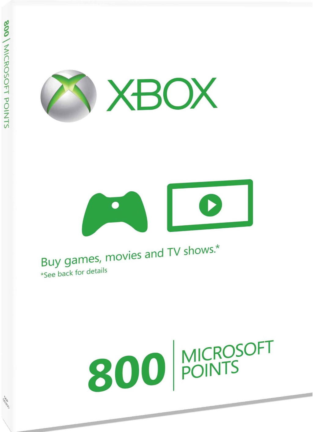 Xbox Live 800 Microsoft Points for Xbox360