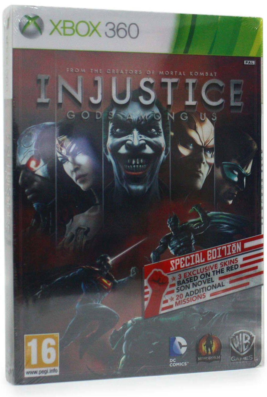 Injustice: Gods Among Us (Steel Box Special Edition) for Xbox360, Xbox One