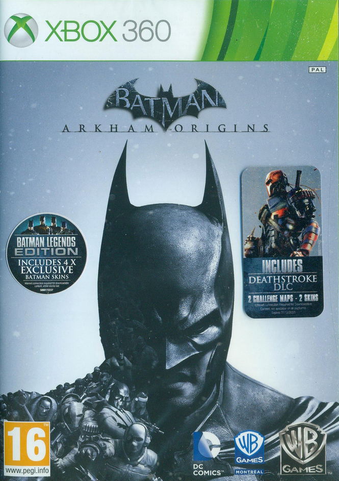 Batman: Arkham Origins for Xbox360