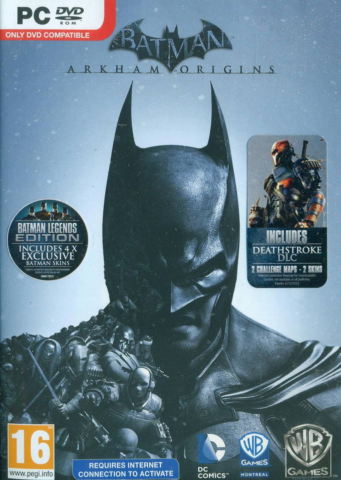 Batman: Arkham Origins (DVD-ROM) for Windows