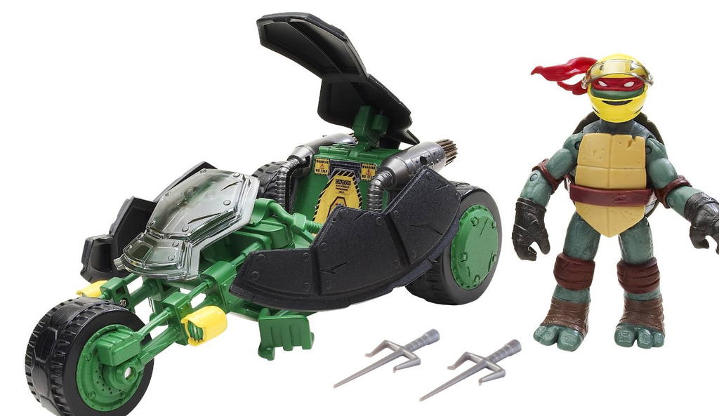 Teenage Mutant Ninja Turtles Basic: Ninja Stealth Bike with Raphael