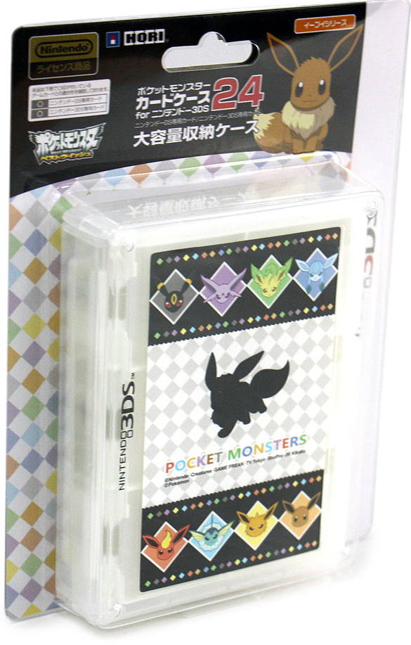 Pokemon Card Case 24 for 3DS (Eievui Series Version) for Nintendo 3DS