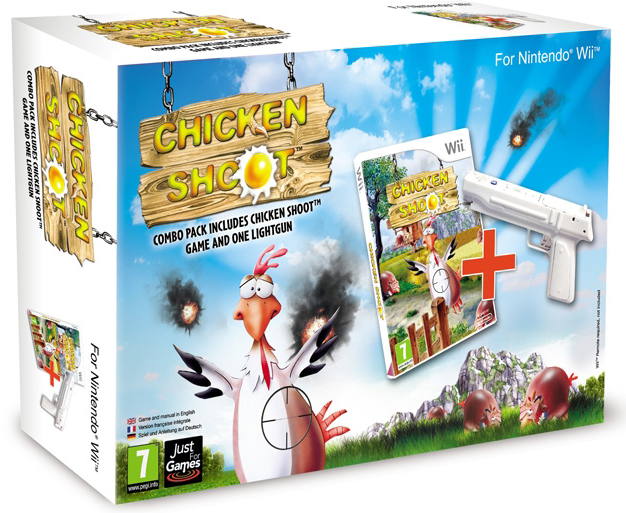 Chicken Shoot (w/ Gun) for Nintendo Wii