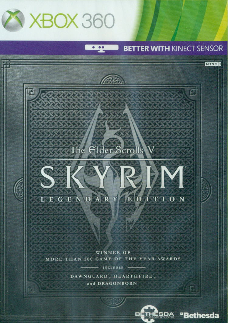 The Elder Scrolls V: Skyrim (Legendary Edition) for Xbox360, Kinect