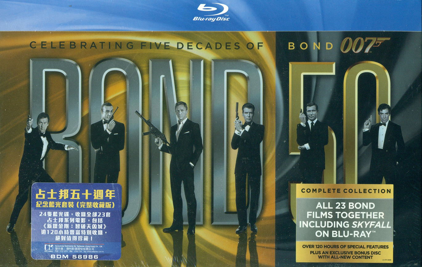 007: Bond 50th Anniversary Blu-ray Boxset [Complete Collection]