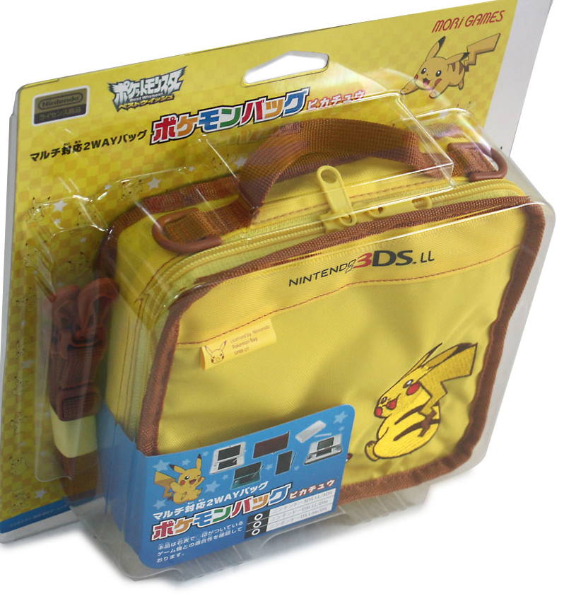 Pokemon Bag for 3DSLL (Pikachu) for Nintendo 3DS, Nintendo 3DS LL / XL