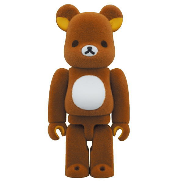 Be@rbrick Rilakkuma Pre-Painted Figure: Rilakkuma Rocky Ver.