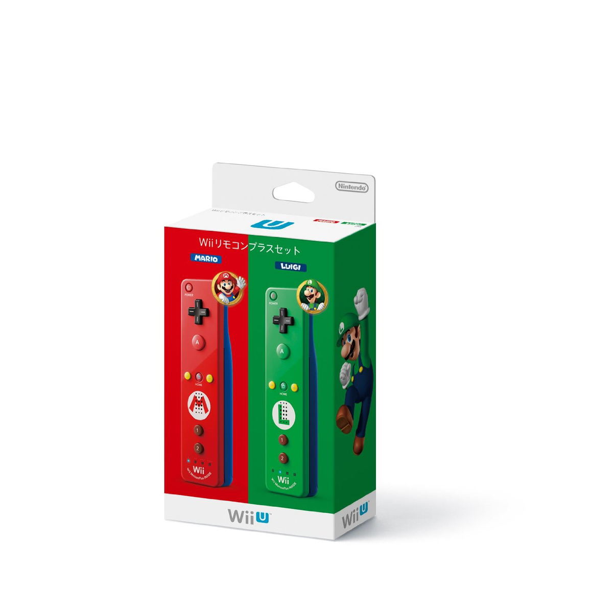 Wii Remote Control Plus Set (Mario+Luigi) for Nintendo Wii, Wii U