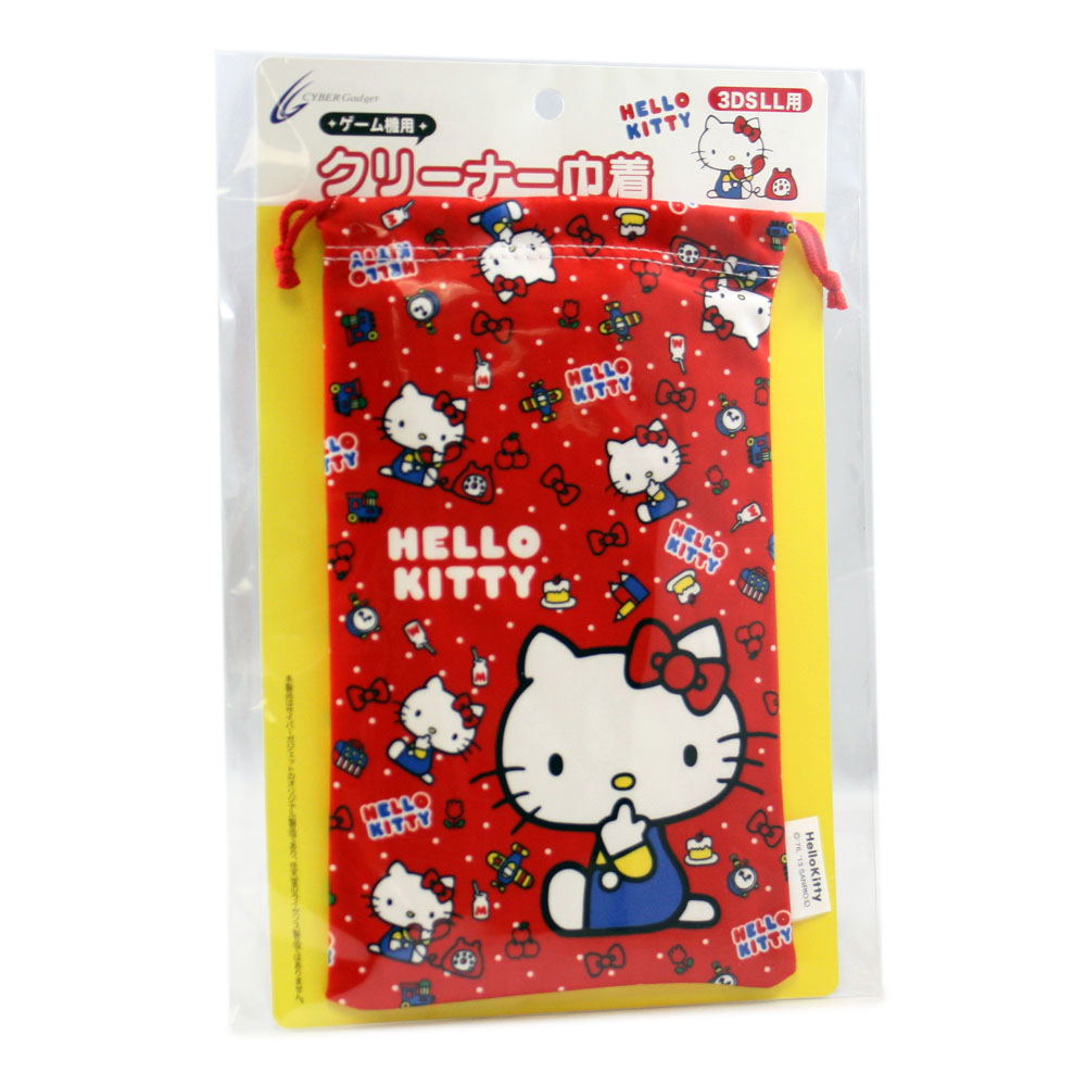 Hello Kitty Pouch for 3DS LL (Red) for Nintendo 3DS, Nintendo 3DS LL / XL