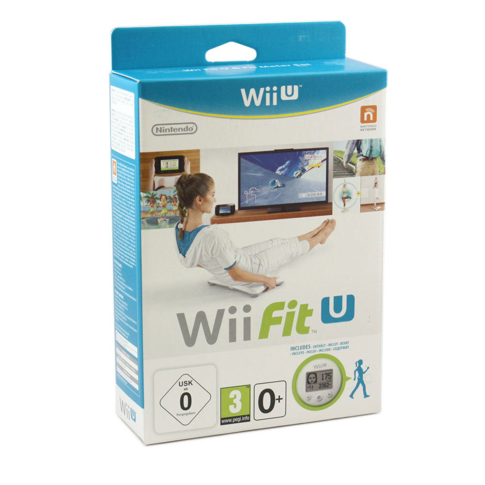Wii Fit U & Fit Meter (Green) for Wii U