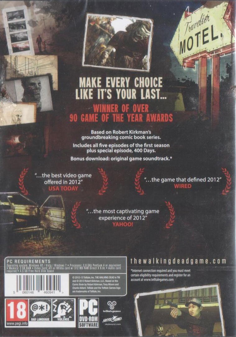 The Walking Dead: A Telltale Games Series (Game of the Year Edition ...