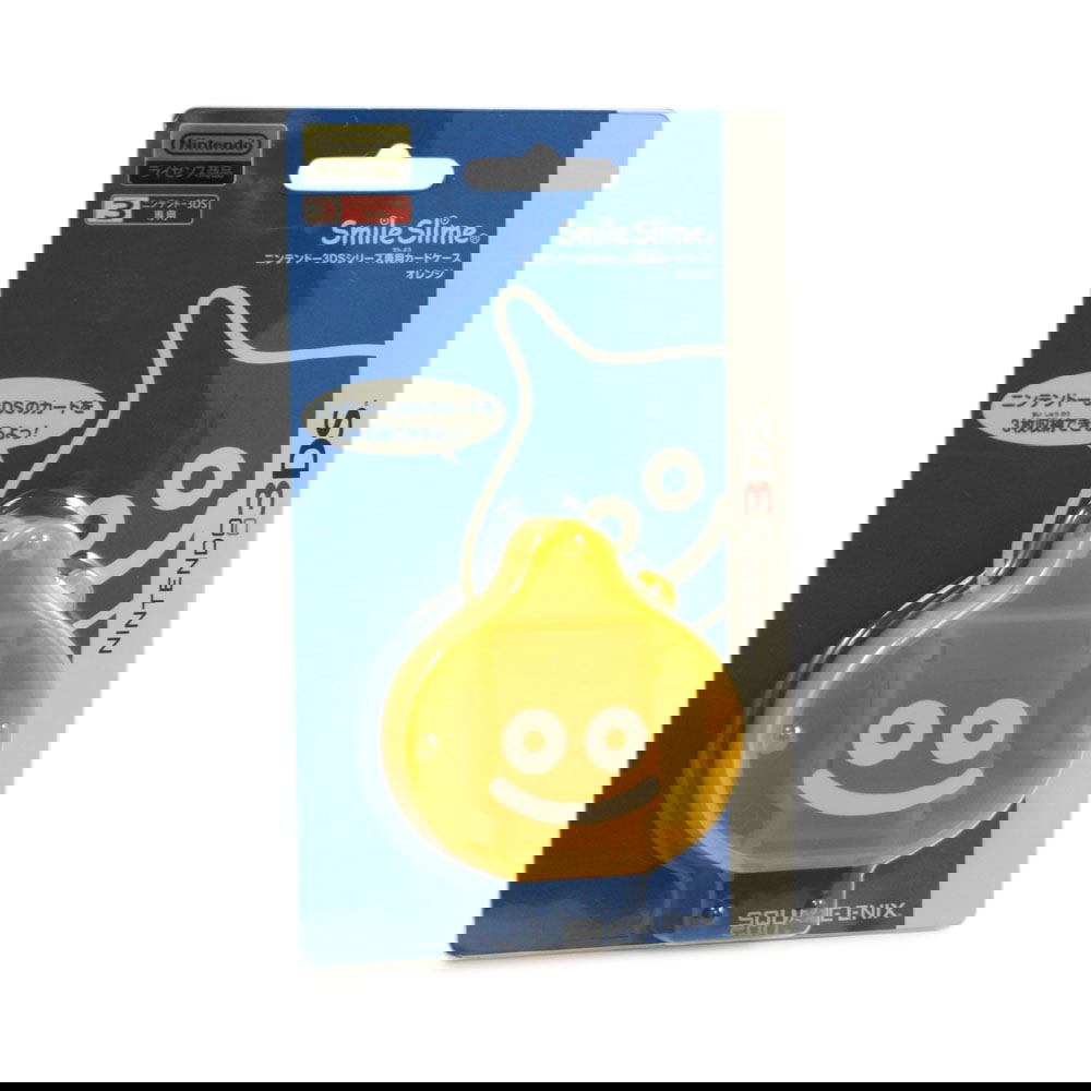 Smile Slime 3DS Card Case (Orange) for Nintendo 3DS, Nintendo 3DS LL / XL