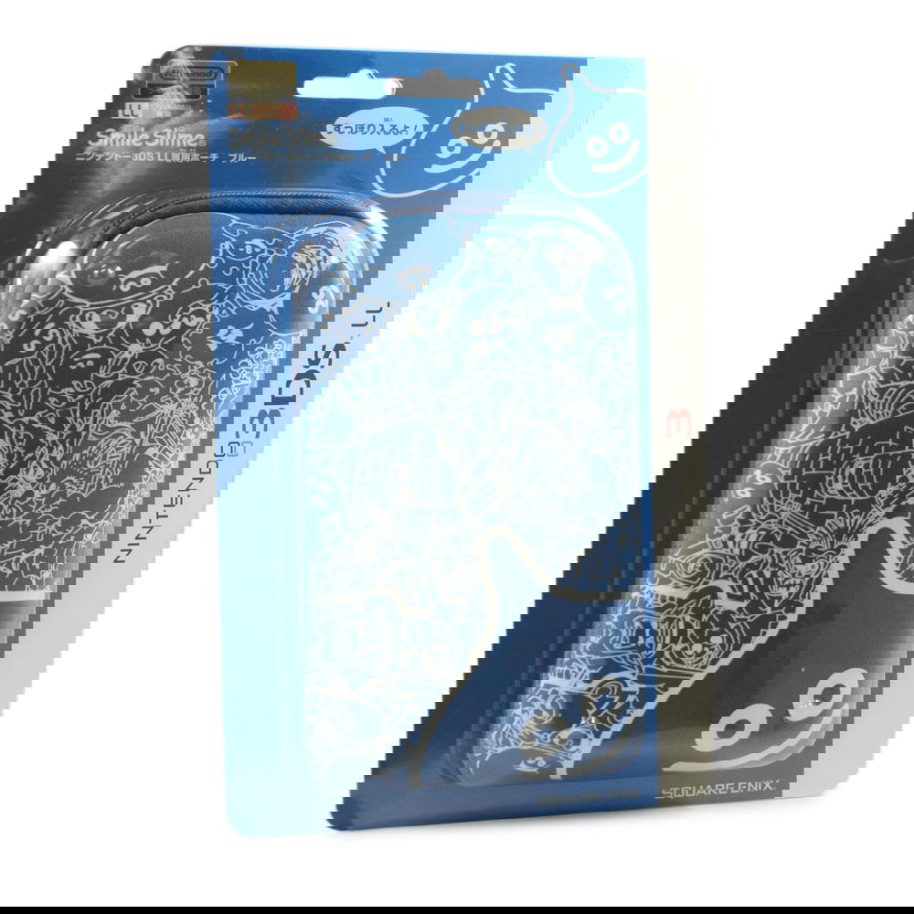 Smile Slime Pouch for 3DS LL (Blue) for Nintendo 3DS, Nintendo 3DS LL / XL