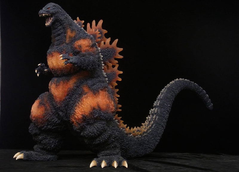 Godzilla 1995 Godzilla Vs. Destroyah:Burning Godzilla Arranged In An