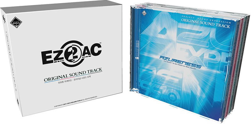 EZ2AC Original Soundtrack [4CD Limited Edition]