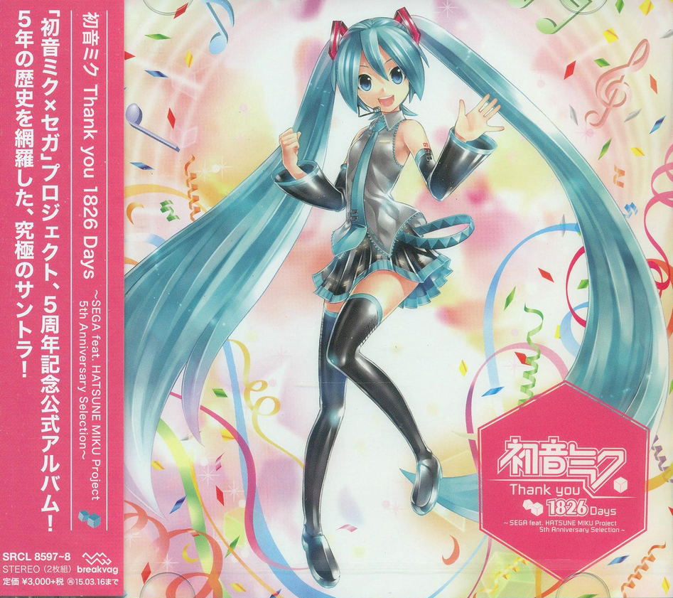 Hatsune Miku Thank You 1826 Days - Sega Feat. Hatsune Miku Project 5th ...