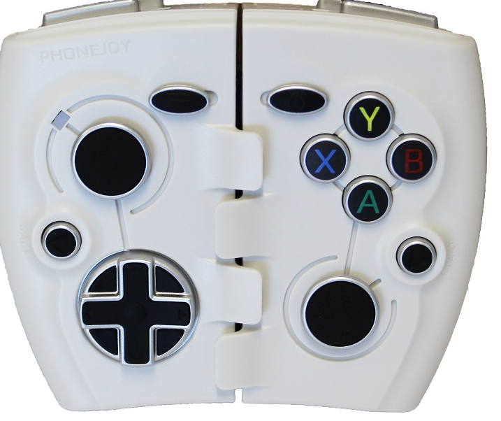 Phonejoy Bluetooth Game Controller (White) for Android