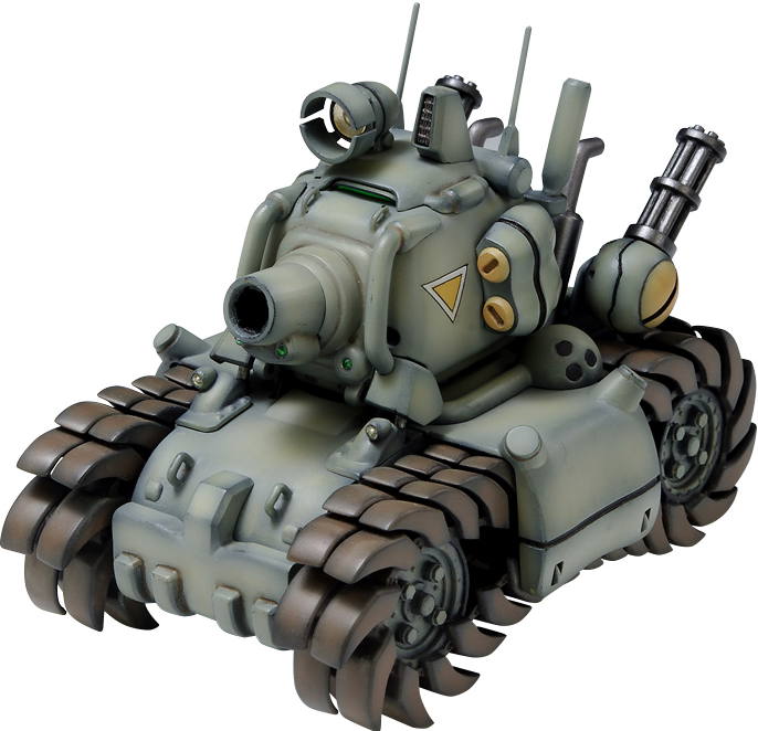 Metal Slug 1/2 Scale Plastic Model Kit: SV-001/I Metal Slug (Re-run)