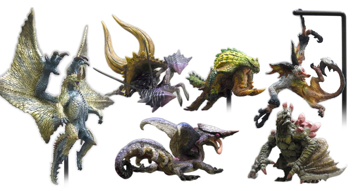 Capcom Figure Builder Monster Hunter: Standard Model Plus Vol.2 (Set of ...
