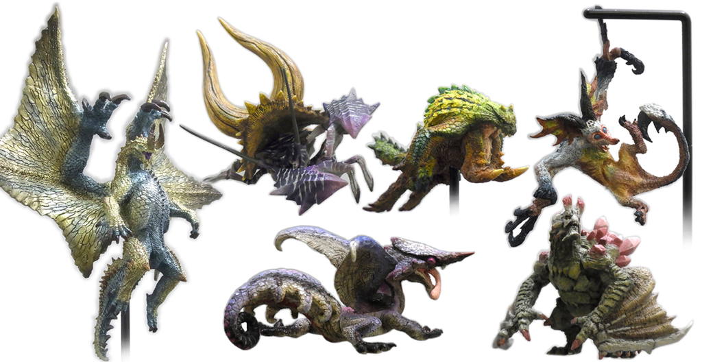 Capcom Figure Builder Monster Hunter: Standard Model Plus Vol.2 (Set of ...