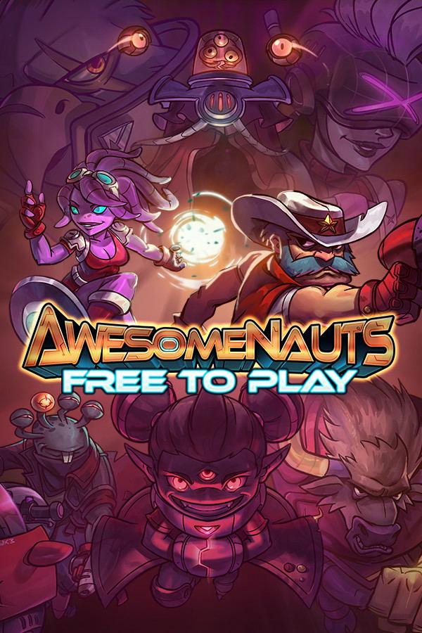 Awesomenauts - the 2D moba STEAM digital for Windows, Mac, Linux