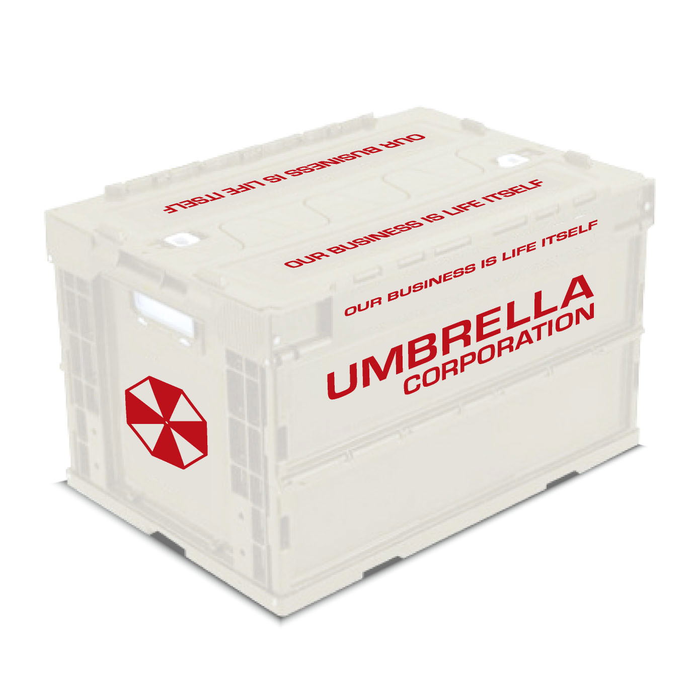 Biohazard Folding Container: Umbrella