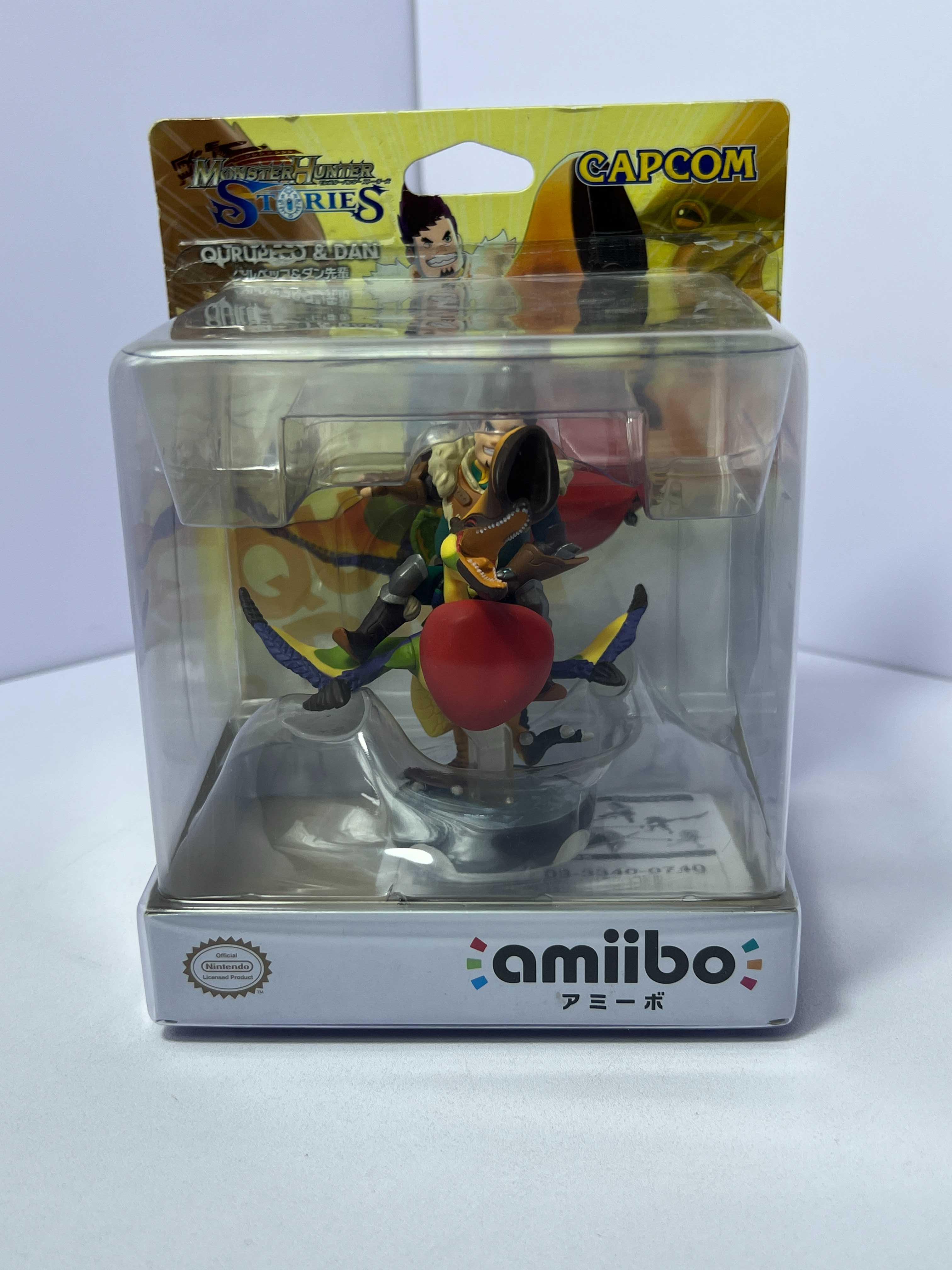 Auction of amiibo Monster Hunter Stories Series Figure (Qurupeco & Dan)