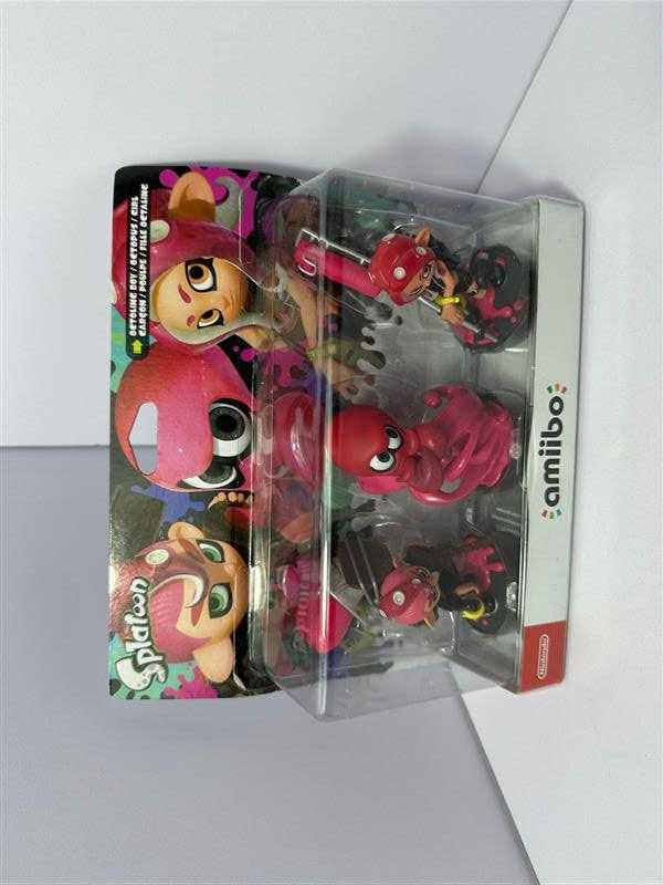 Auction of amiibo Splatoon 2 Series Figure Triple Pack (Octoling Boy ...