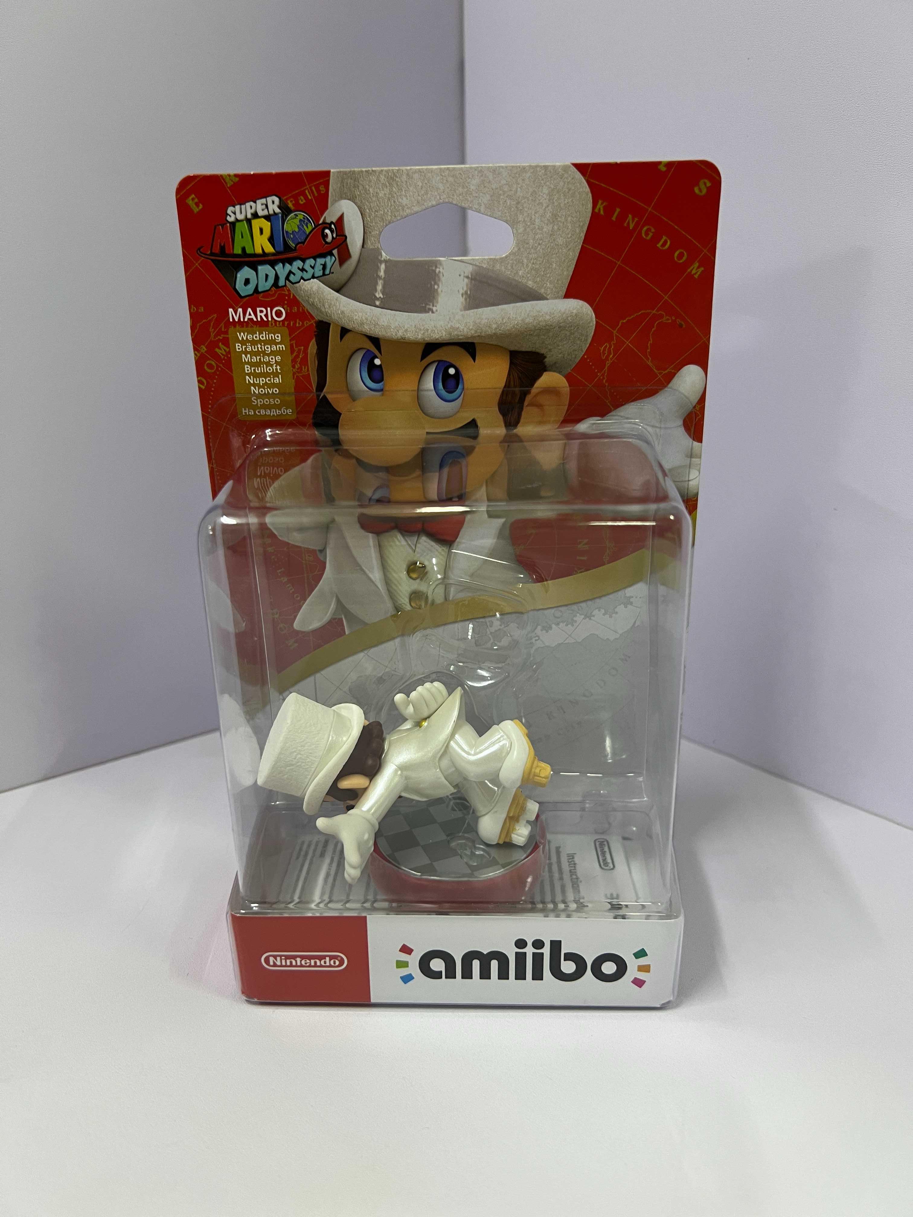 amiibo Super Mario Odyssey Series Figure (Mario - Wedding Outfit) for ...