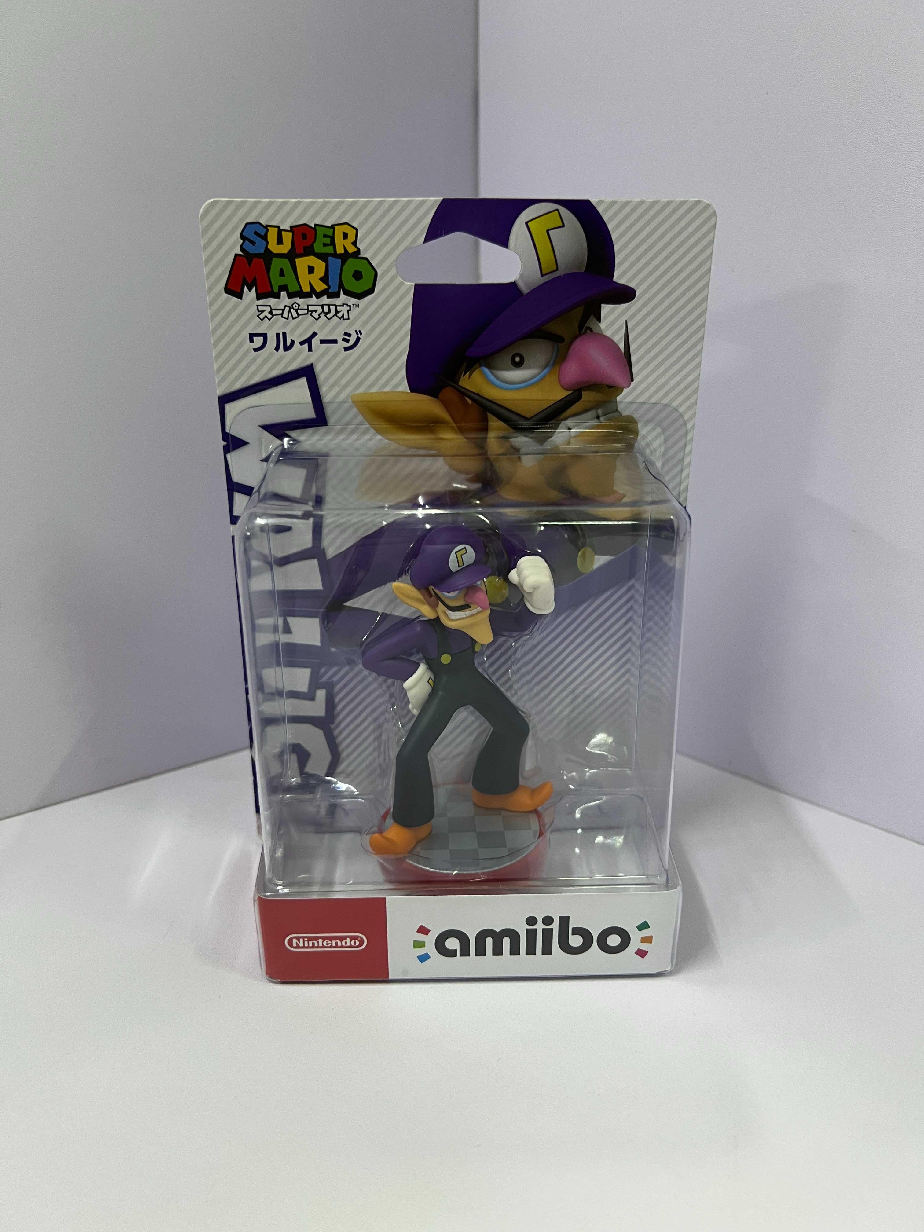 amiibo Super Mario Series Figure (Waluigi) for Wii U, New 3DS, New 3DS LL / XL, NSW