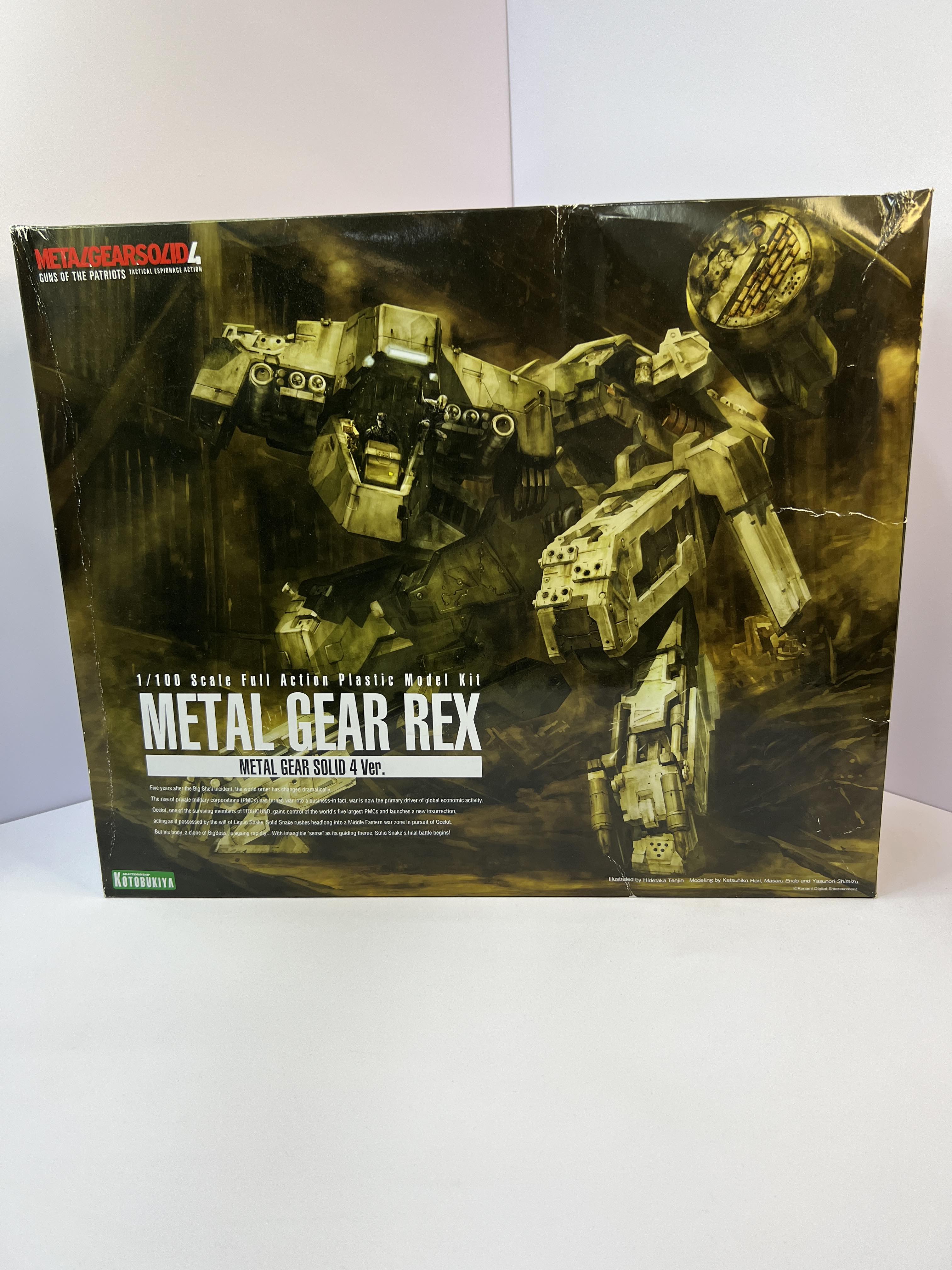 Auction of Metal Gear Solid 4 Guns of the Patriots 1/100 Scale Plastic ...