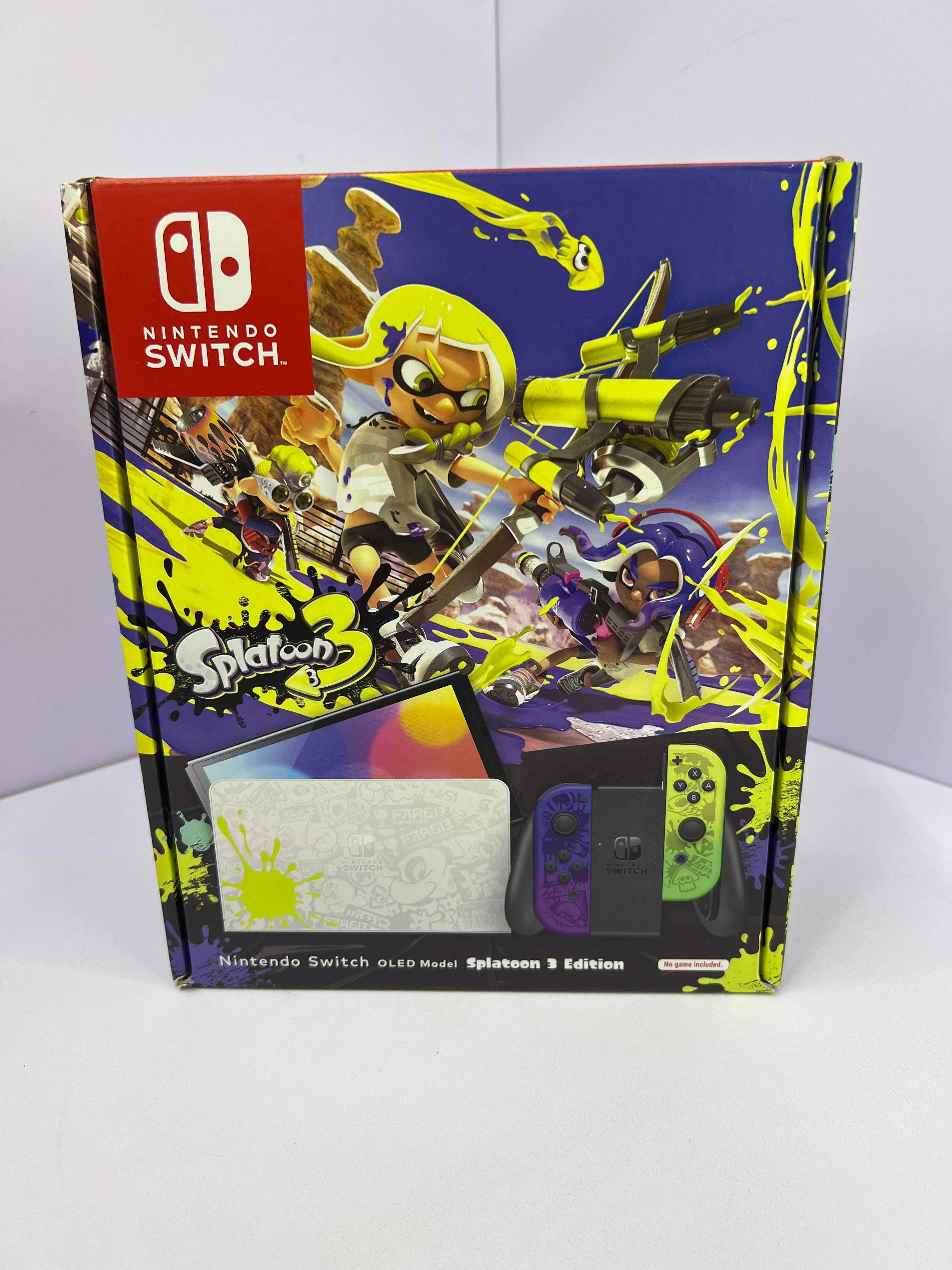 Auction of Nintendo Switch OLED Model [Splatoon 3 Special Edition] (MDE)