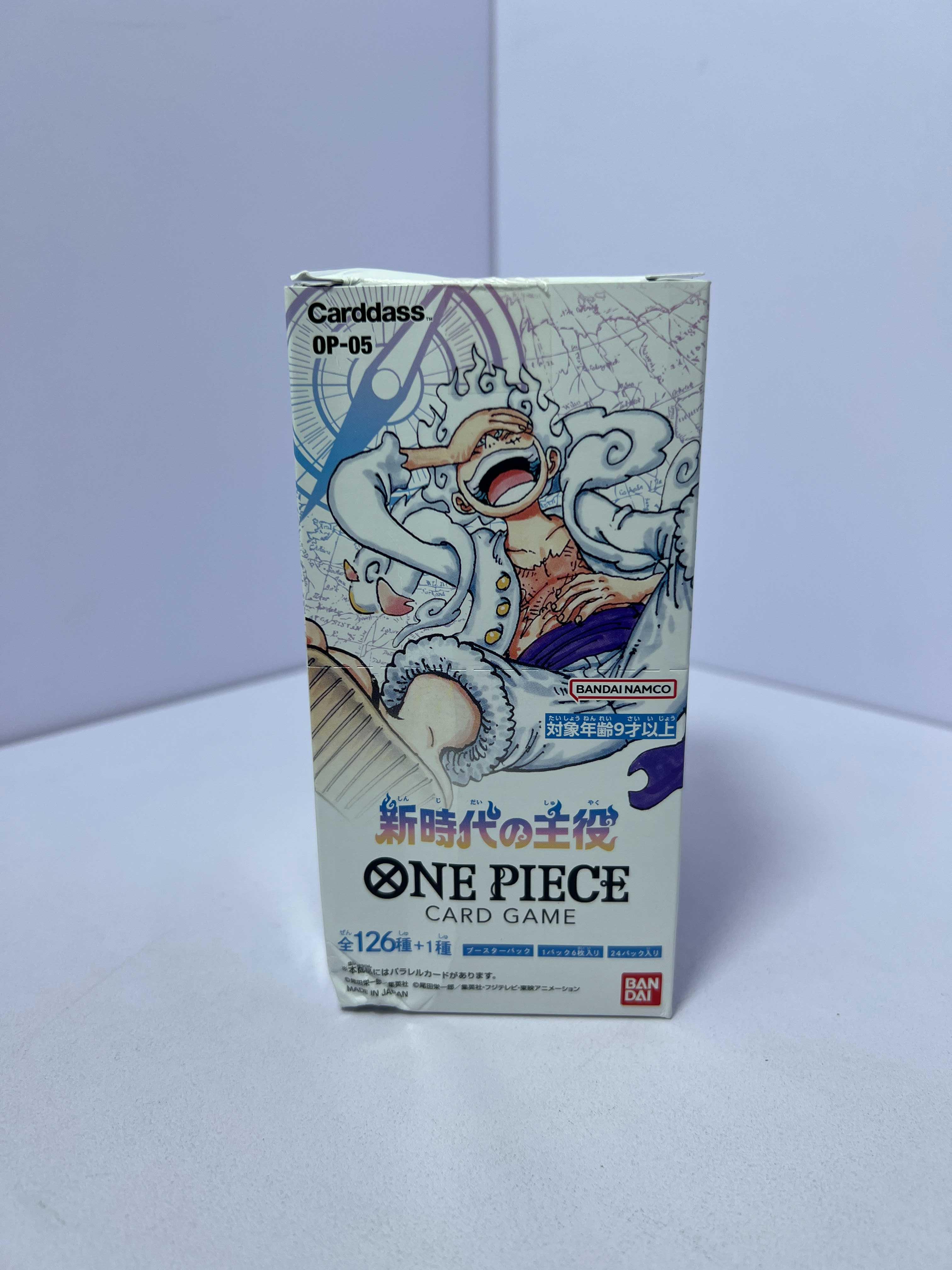 Auction of One Piece Card Game Protagonist Of The New Generation OP-05 ...