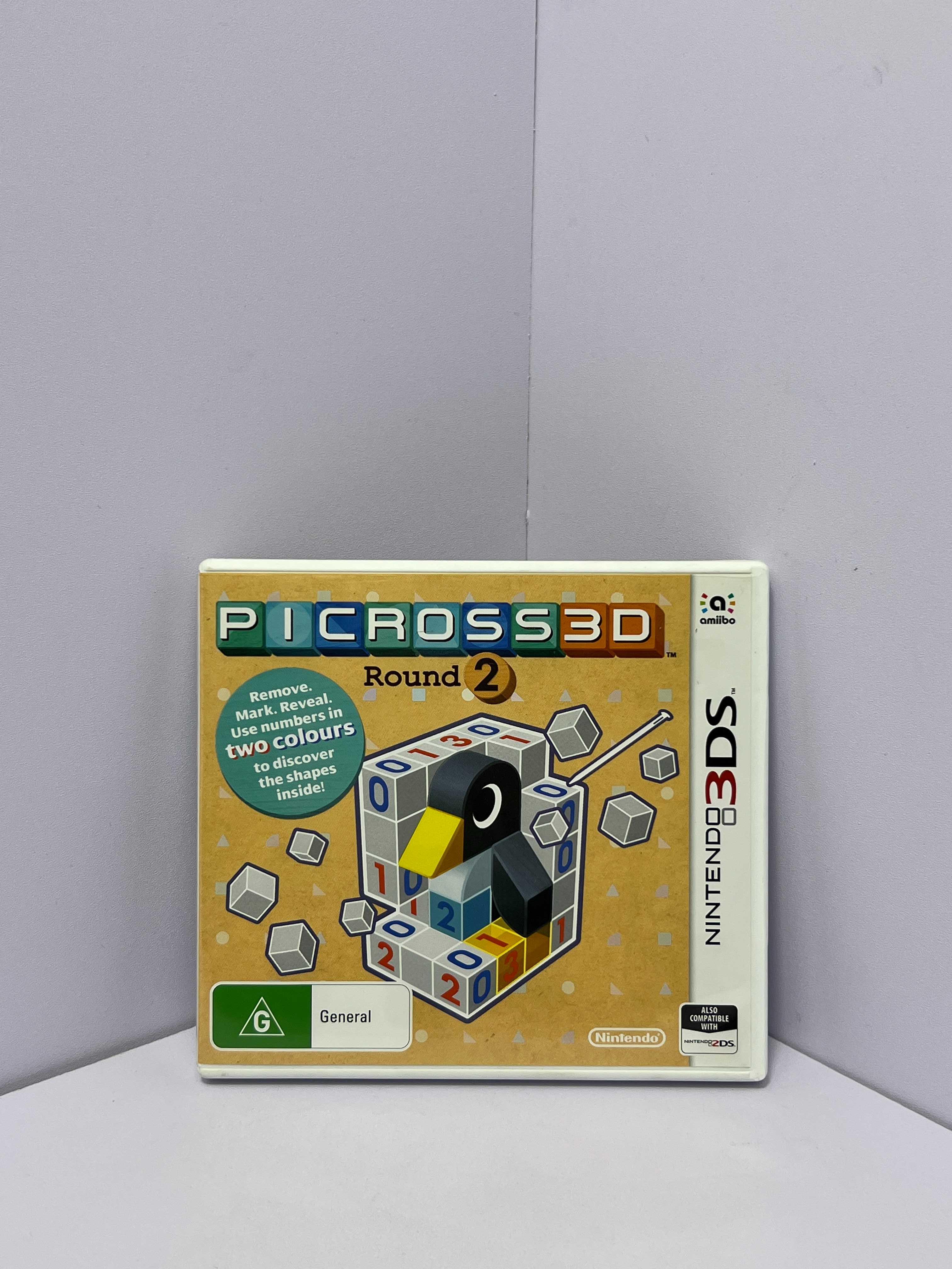 Picross 3D: Round 2 for Nintendo 3DS