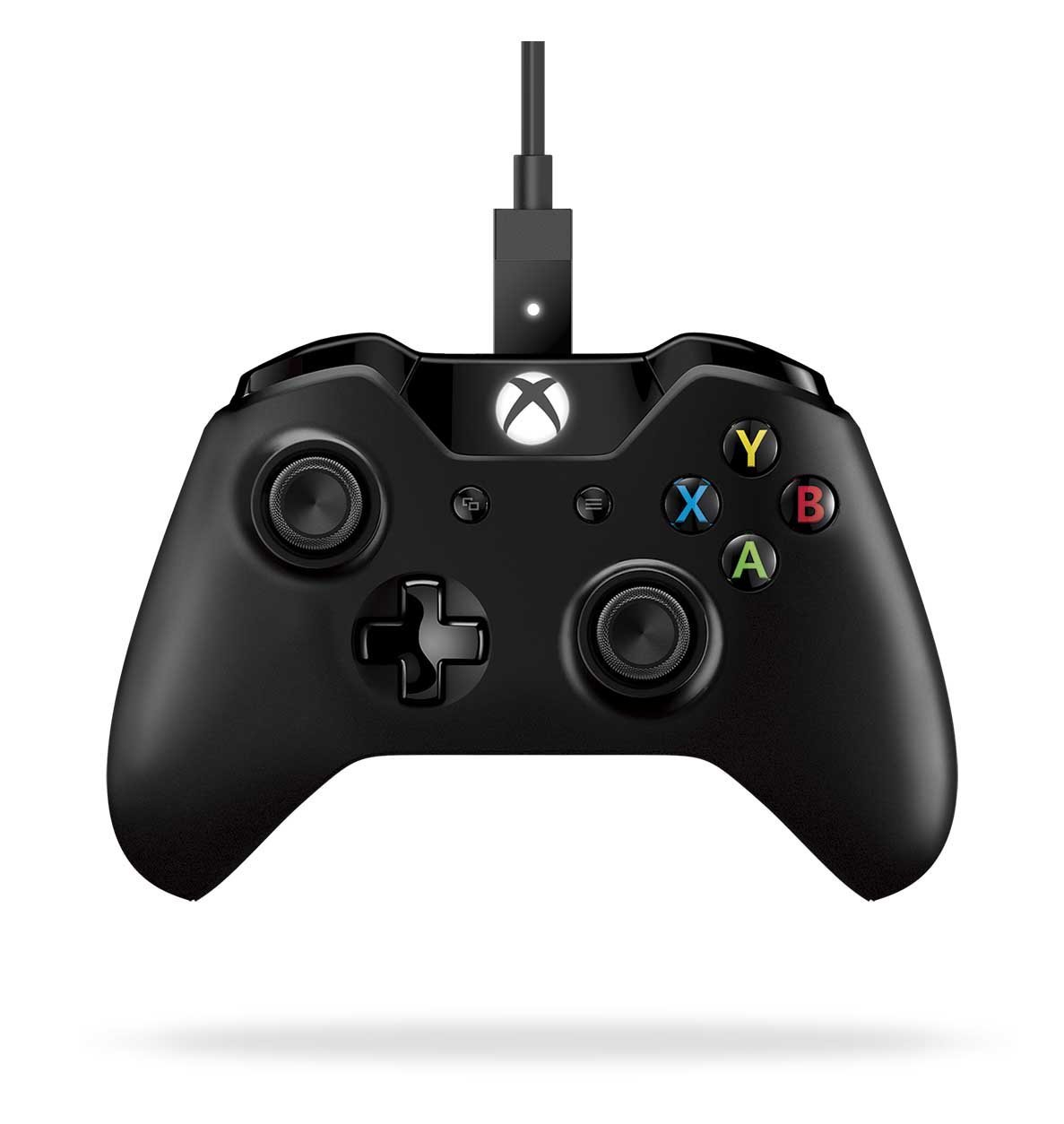 Xbox One Controller + Cable for Windows (Black) for Xbox One
