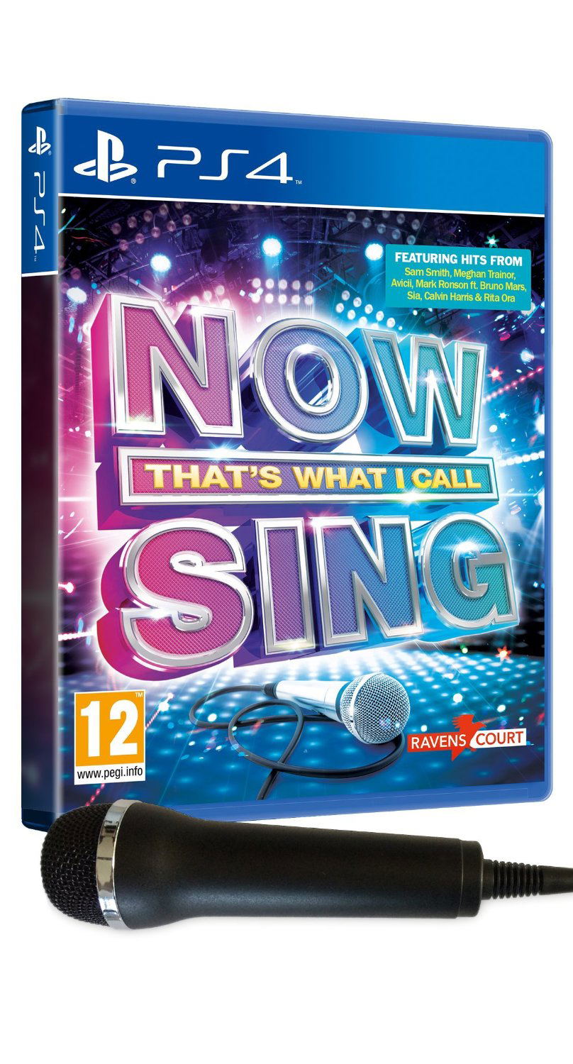 Now That's What I Call Sing (Microphone Pack) for PlayStation 4