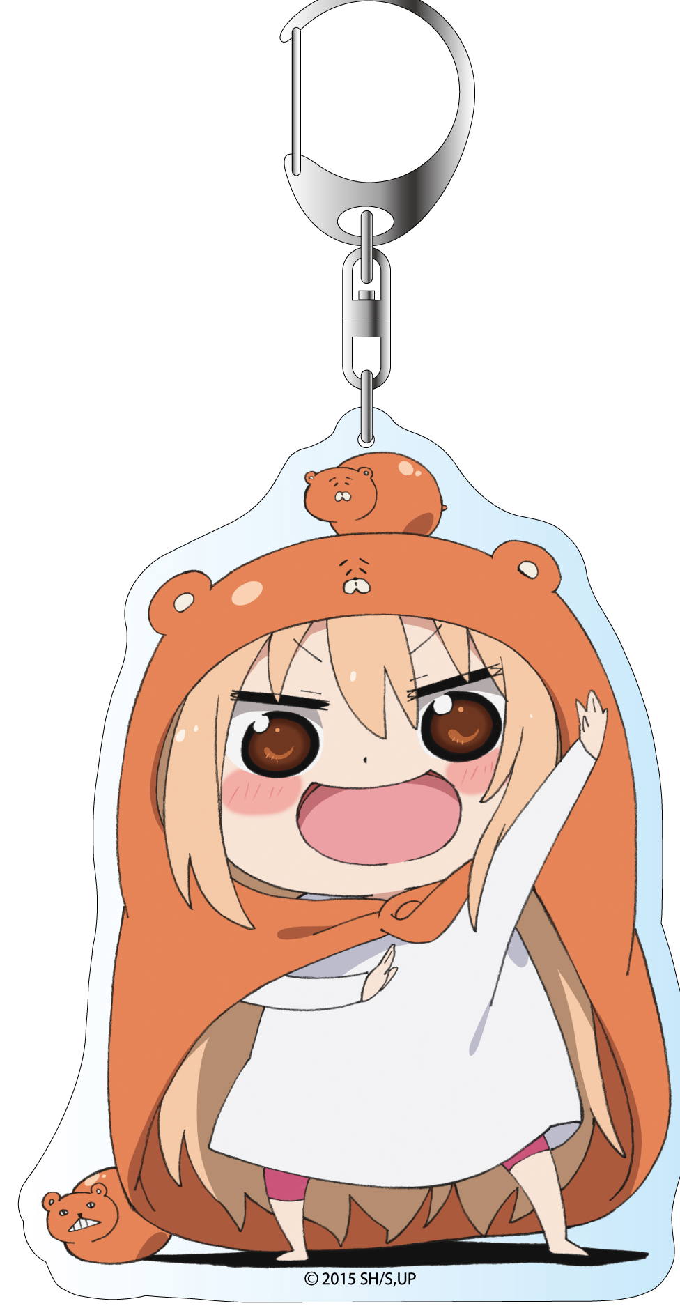Himouto! Umaru-chan Deka Keychain: Umaru Pose Ver.