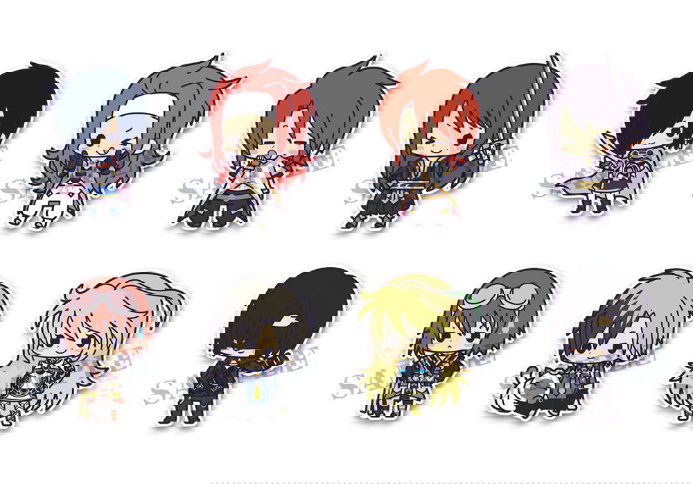 Tales of friends Rubber Strap Collection Vol. 5 (Set of 8 pieces)